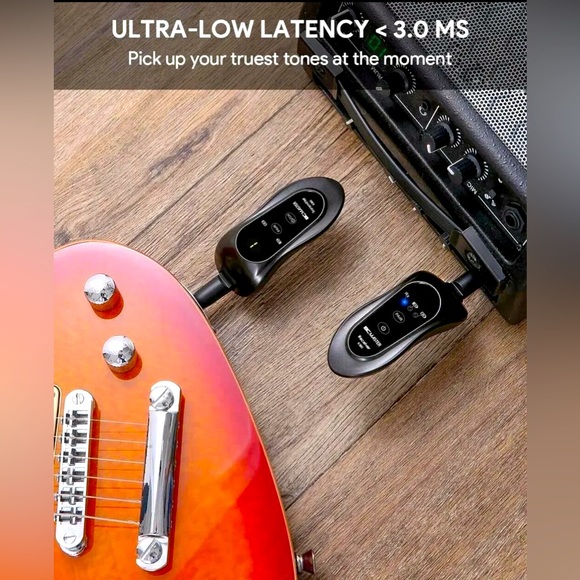 BC MASTER | Art | Wireless Guitar System Transmitter Receiver For ...